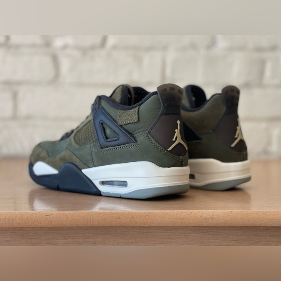 Nike | Shoes | Nike Air Jordan 4 Retro Se Craft Medium Olive Shoes ...